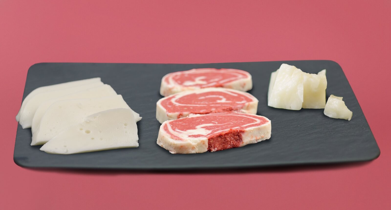 New. Plant-based fat: sliceable, marbling, melting. - Vaess